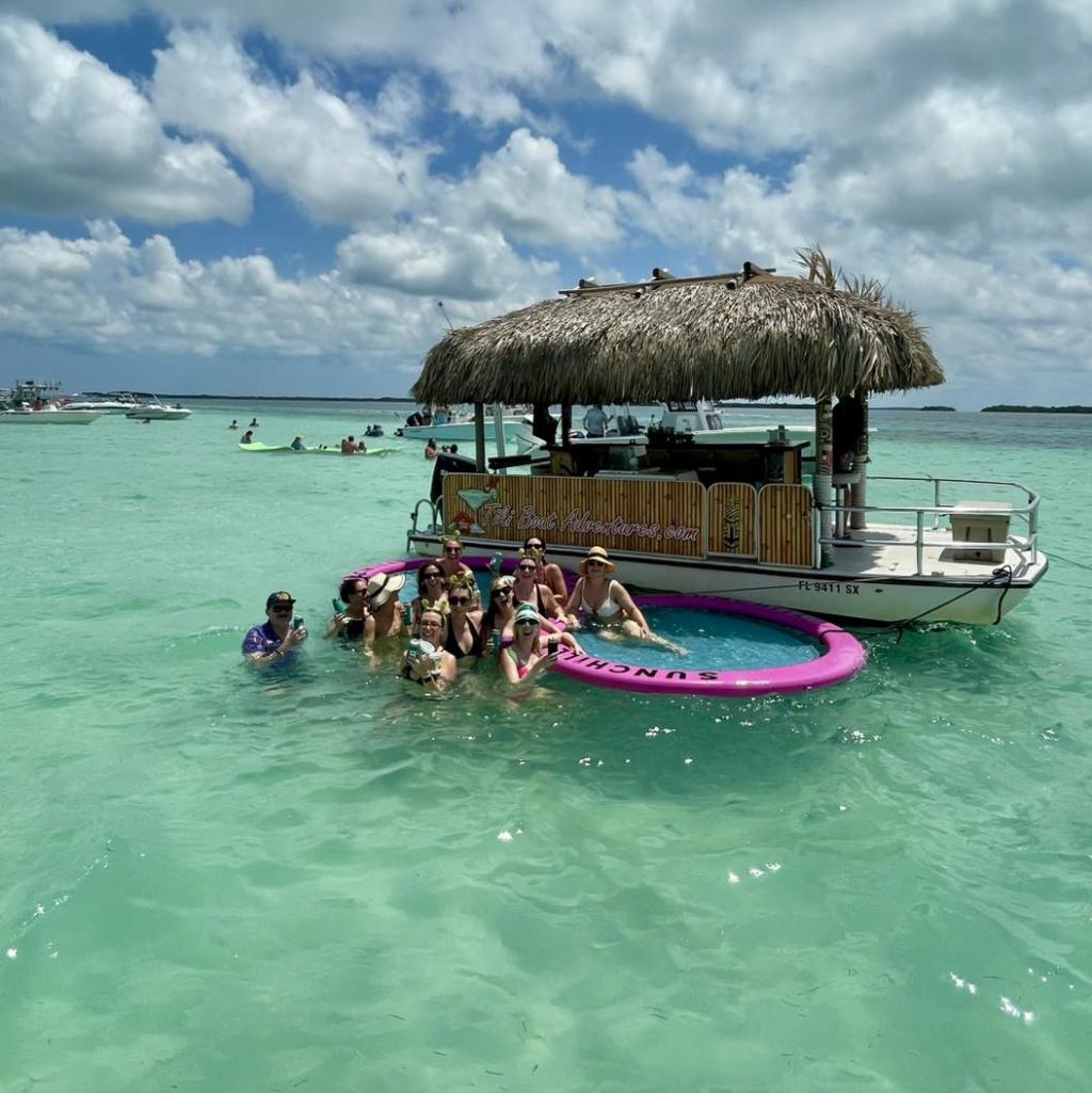 Tiki Boat Adventures Key West Sandbar Charters | Florida Keys & Key West